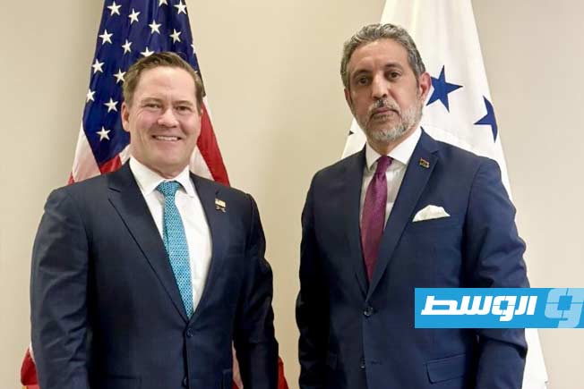 El-Sonni discusses developments in Libya with the US Ambassador to the UN